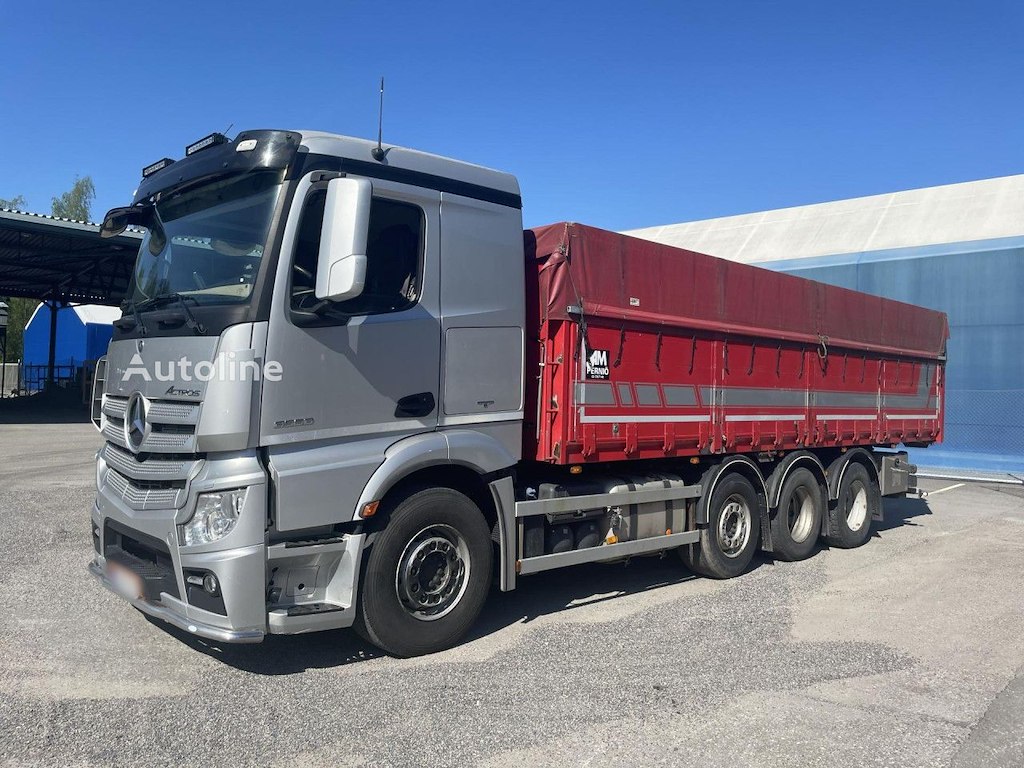 Mercedes-Benz Actros 3563 8x4 / Tipper for grain 20 t load capacity kiper