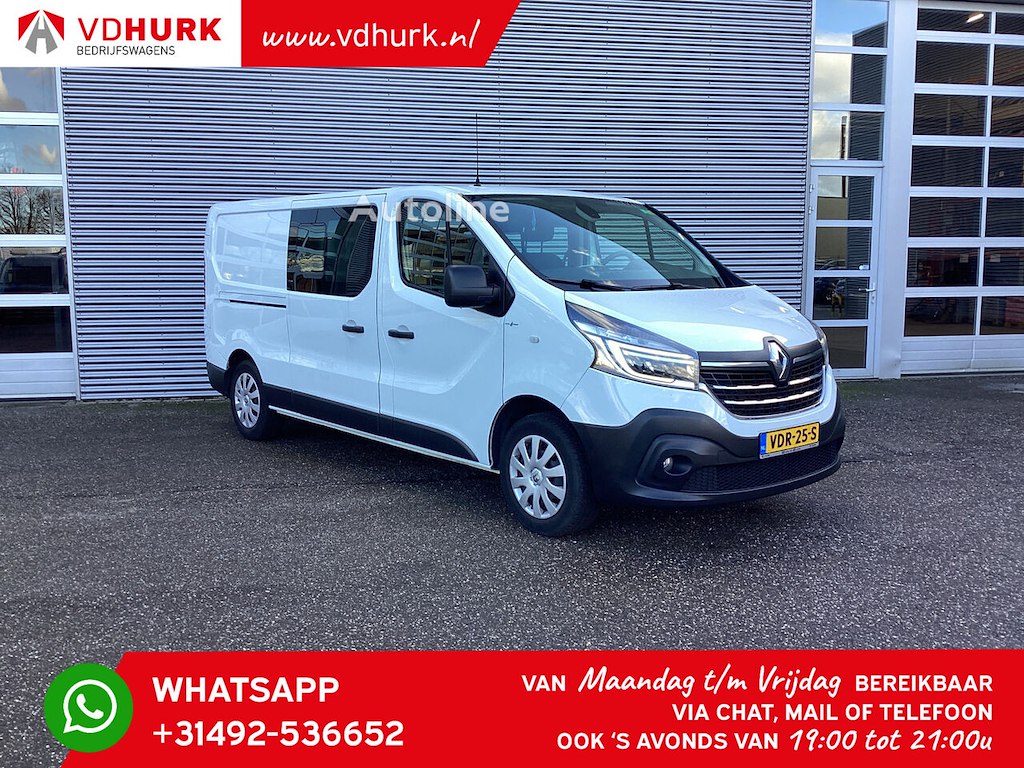 Renault Trafic 2.0 dCi 120 pk L2 DC Dubbel Cabine LED/ 2x Schuifdeur/ Na minibus furgon