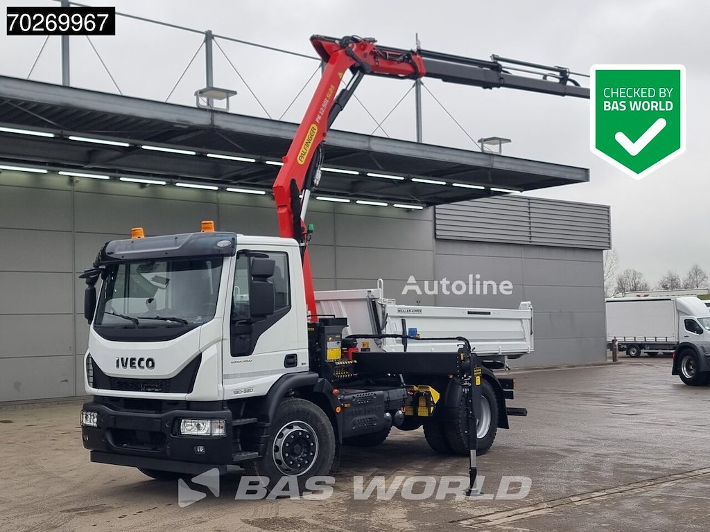 Novi IVECO Eurocargo 180E320 4X2 Steelsuspension 3-Seiten Palfinger PK12.50 kiper