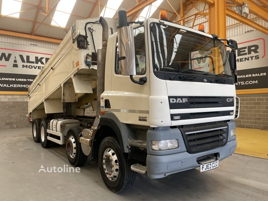 DAF CF85 8X4 ALUMINIUM INSULATED TIPPER – 2013 – FJ63 CUG kiper