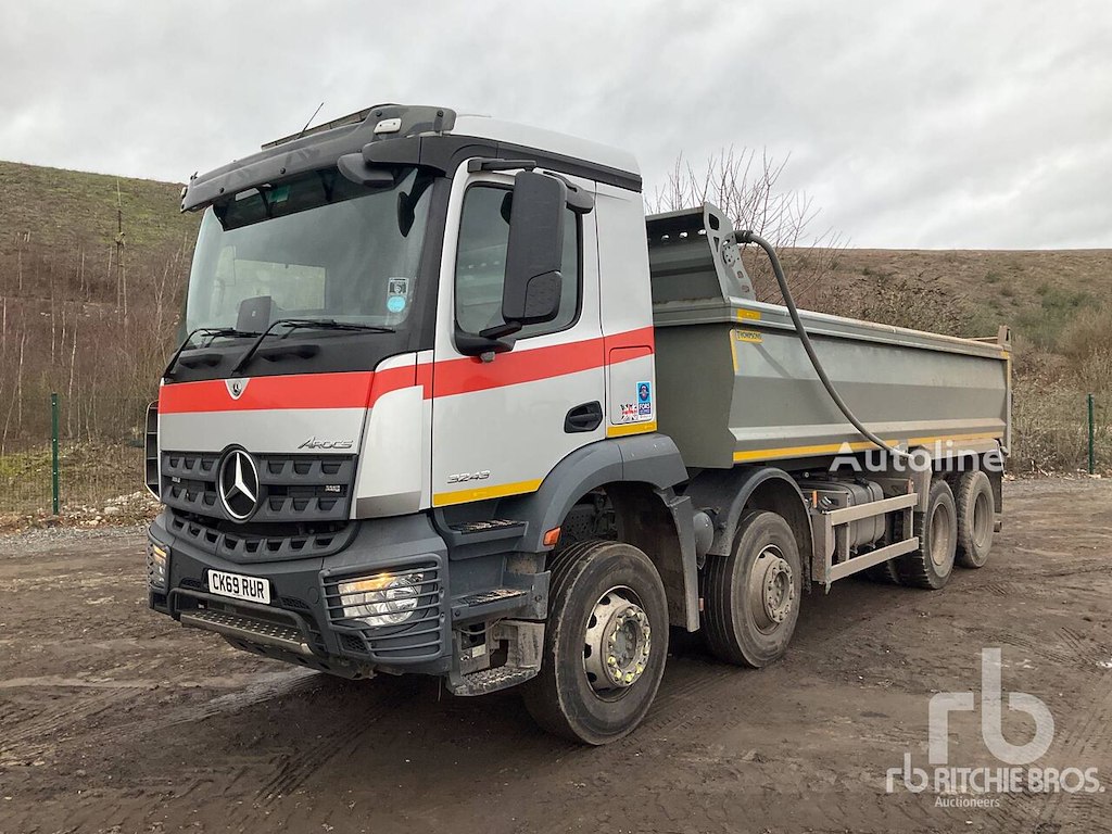 Prodaje se Mercedes-Benz AROCS 3243 8x4 Twin-Steer kiper na aukciji