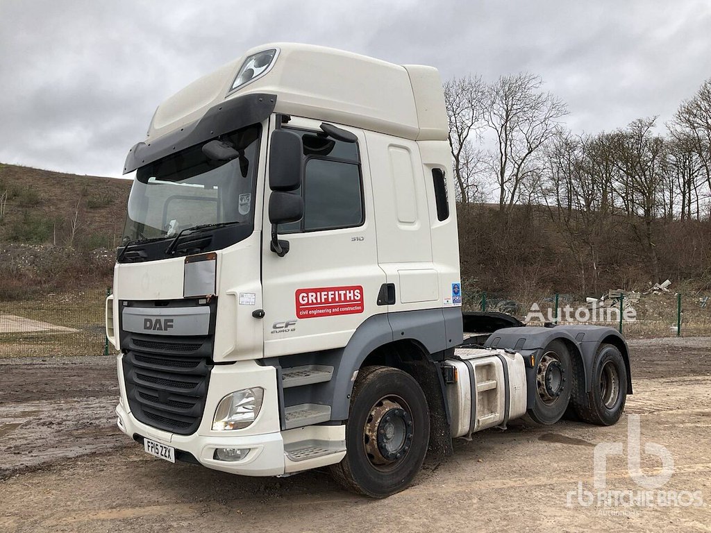 Prodaje se DAF CF510 6x2 kiper na aukciji