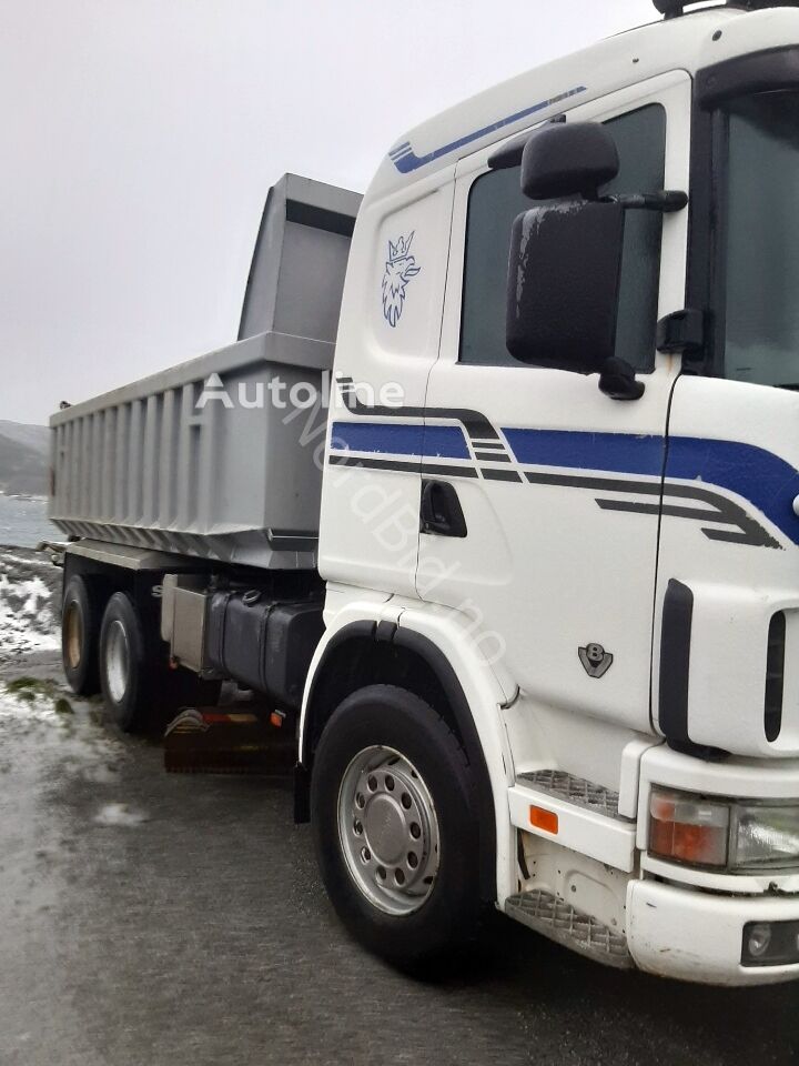 Scania R164 *6x4 *PLOW PLATE *SNOW KNIFE *MANUAL kiper