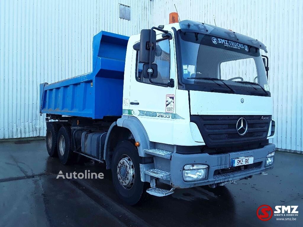 Mercedes-Benz Axor 2633 6x4 manual kiper