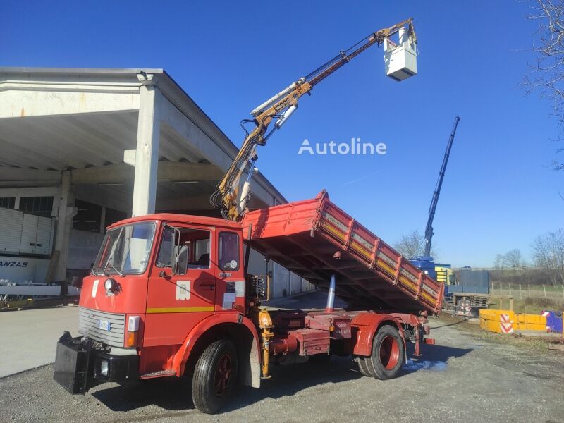 IVECO FIAT 110NC115 RIBALTABILE+GRU+CESTELLO EX COMUNALE kiper