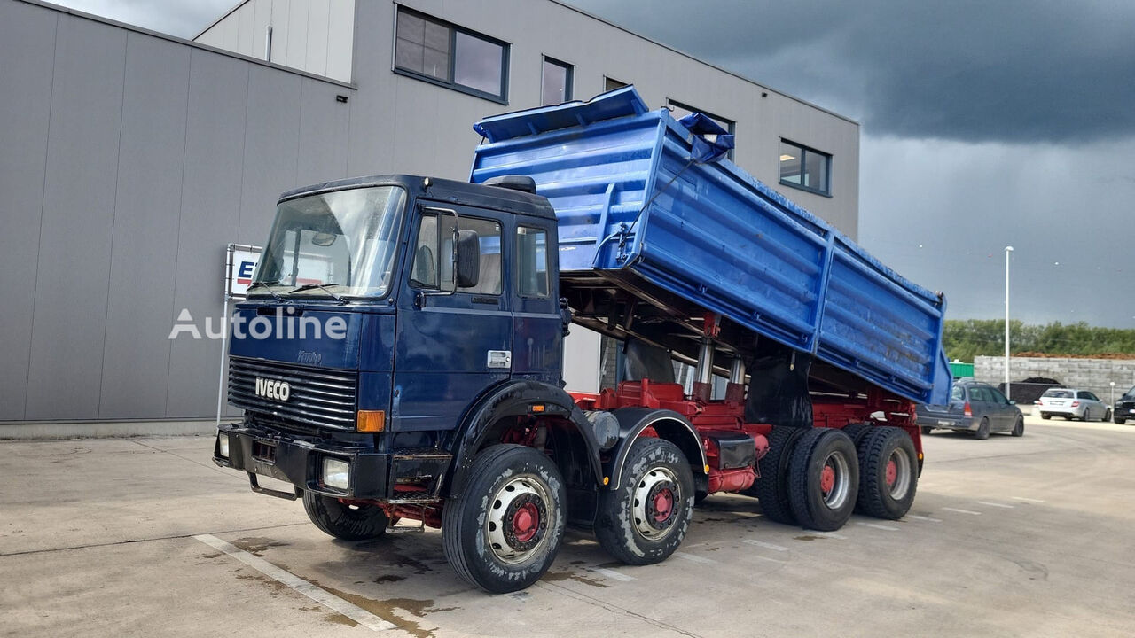 IVECO Magirus 340-34 (GRAND PONT / LAMES / POMPE MANUELLE / PARFAIT) kiper