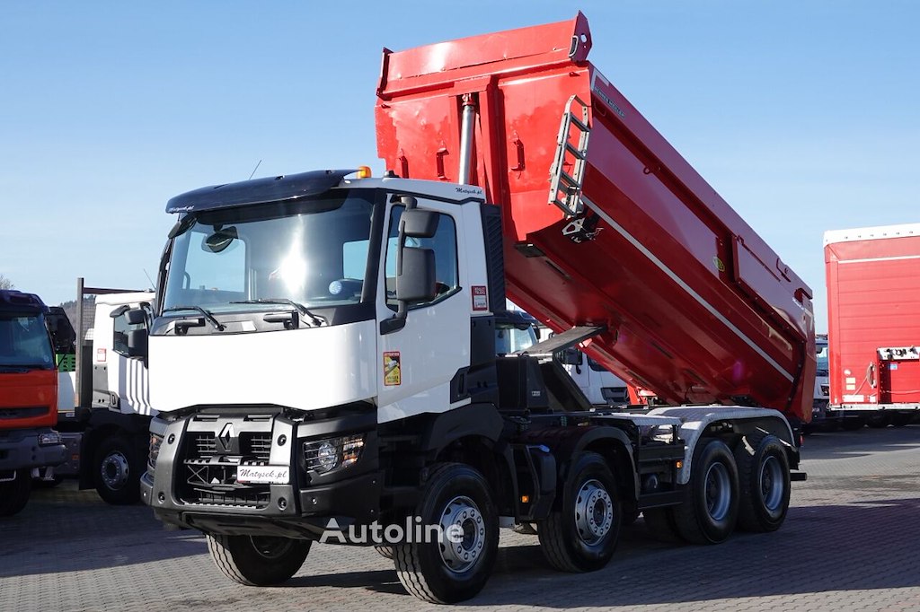 Mercedes-Benz K 440 / 8x4 / WYWROTKA TYLNOZSYP / MEILLER KIPER / 2017 ROK / EU