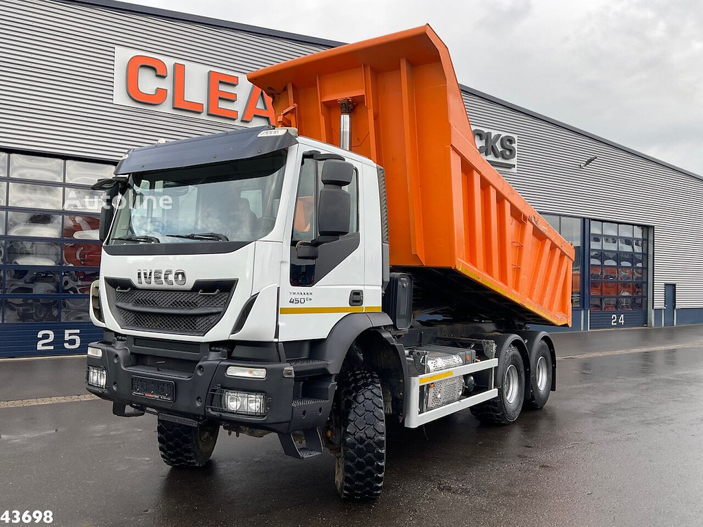 IVECO Trakker AD260TW450 6x6 Euro 6 Manual Full steel Just 25.974 km! kiper