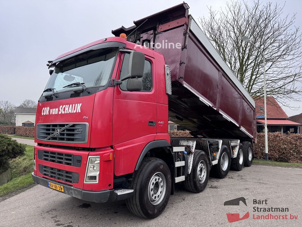 Volvo FH 440 10x4 Euro 5 Geisoleerde kipper met afdek luiken kiper