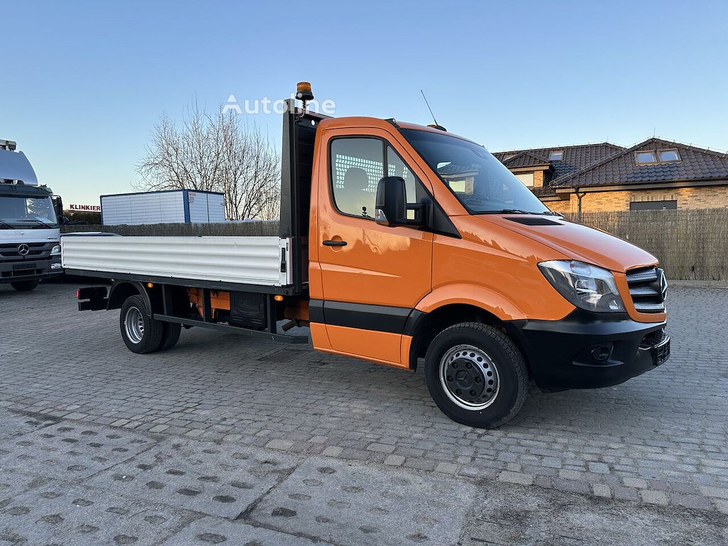 Mercedes-Benz Sprinter 516 CDI Maxi XXL kamion s ravnom platformom < 3.5t