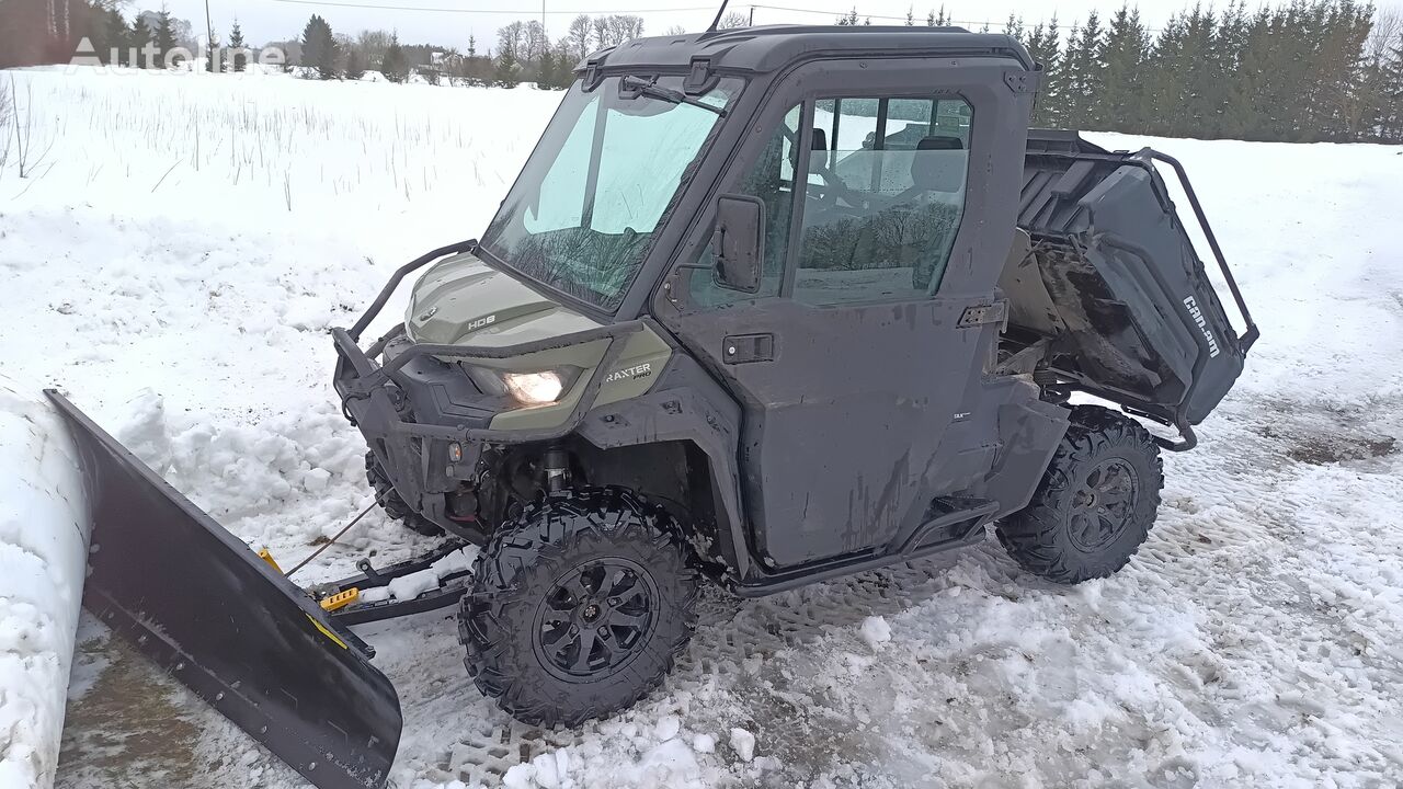 Can-Am traxter UTV + (snow plow + tracks)