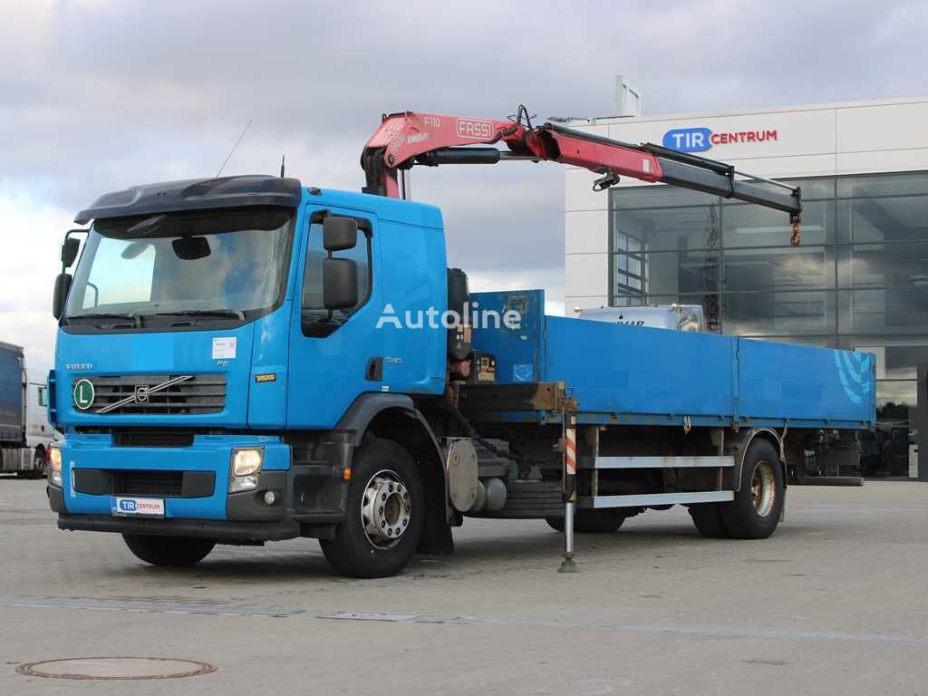 Volvo FE S 340 42R kamion s ravnom platformom