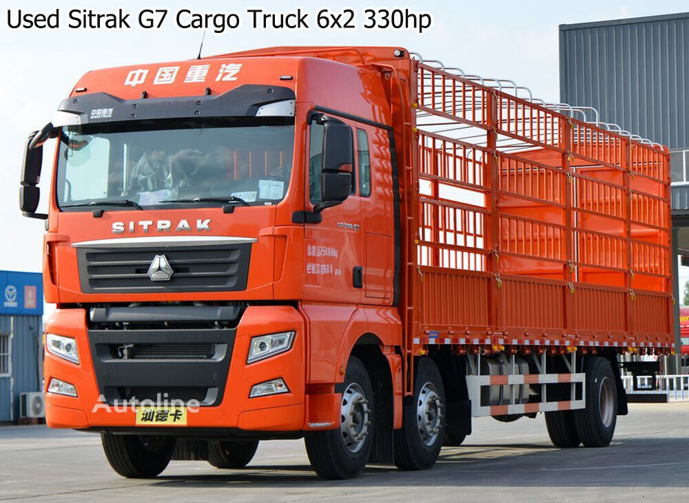 Sitrak Used Sitrak G7 Cargo Truck 6x2 Price kamion s ravnom platformom