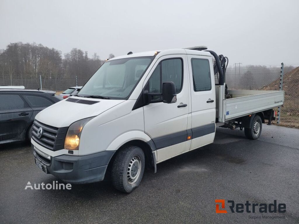 Prodaje se Volkswagen CRAFTER 35 kamion s ravnom platformom na aukciji