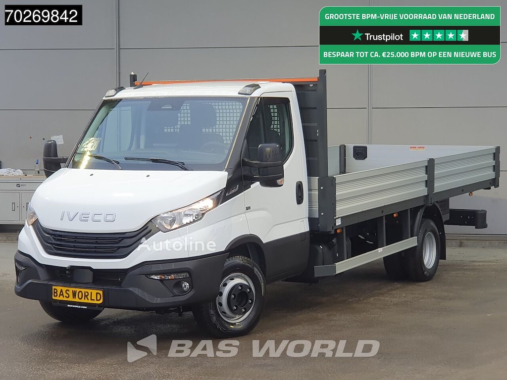 Novi IVECO Daily 70C18 3.0L Automaat 525cm Open laadbak XXL Trekhaak ACC Na kamion s ravnom platformom