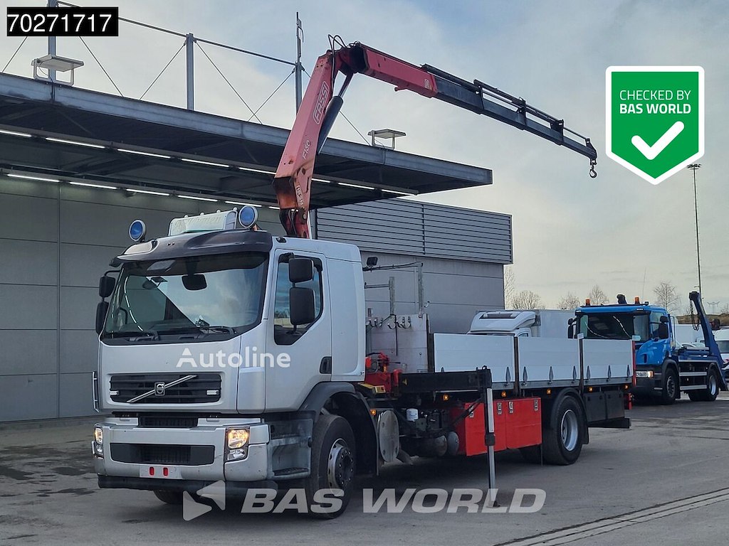 Volvo FE 240 4X2 Fassi F150A.24 Remote Manual Gearbox kamion s ravnom platformom