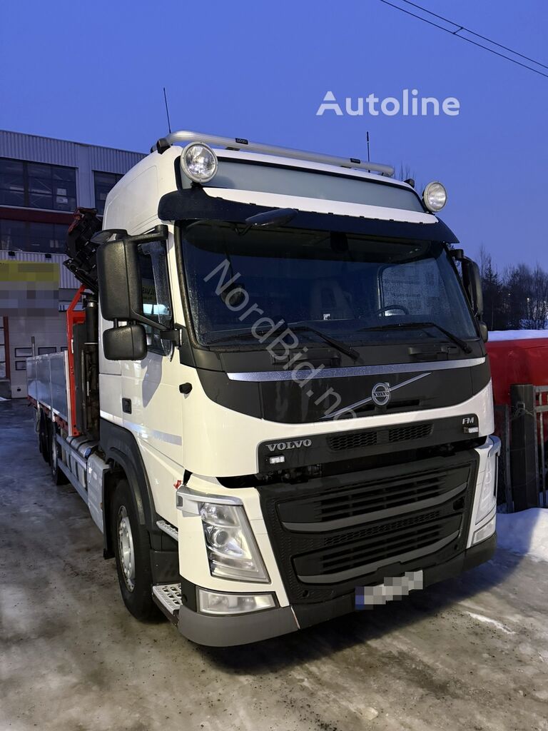 Volvo FM450 *6x2 *crane PALFINGER PK 27002-SH *PLATFORM 6.5m kamion s ravnom platformom