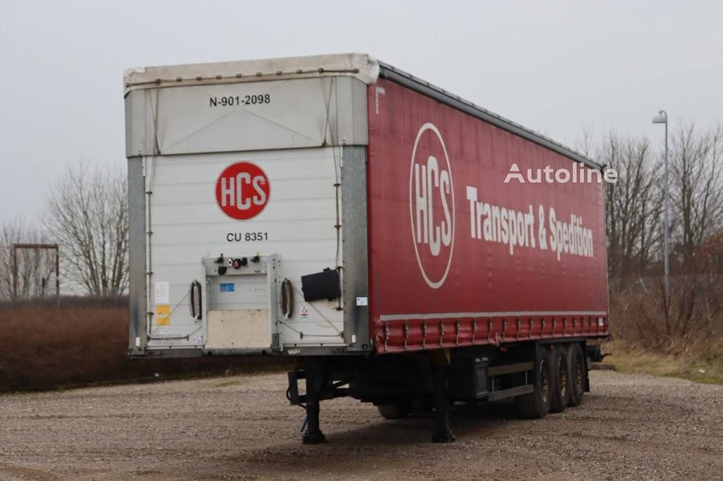 Prodaje se Schmitz Cargobull Auflieger Curtainsider Standard poluprikolicu sa kliznom ceradom na aukciji