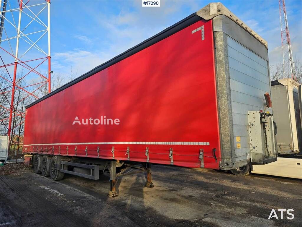 Schmitz curtain-sided semi-trailer (2016) poluprikolica sa kliznom ceradom