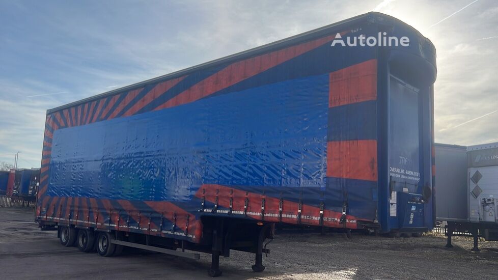 Prodaje se Don-Bur CURTAINSIDE - STEPFRAME - DOUBLEDECK poluprikolicu sa kliznom ceradom na aukciji