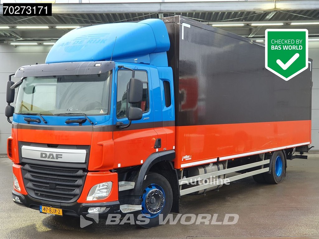 DAF CF65.250 4X2 APK tot 09-2025 ACC LBW Euro 6 kamion furgon