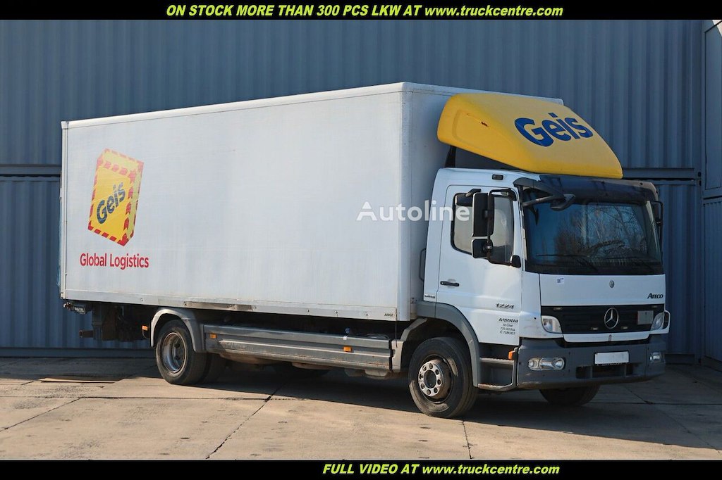 Mercedes-Benz ATEGO 1224 L, 17 PALLETS, TAIL LIFT DAUTEL kamion furgon