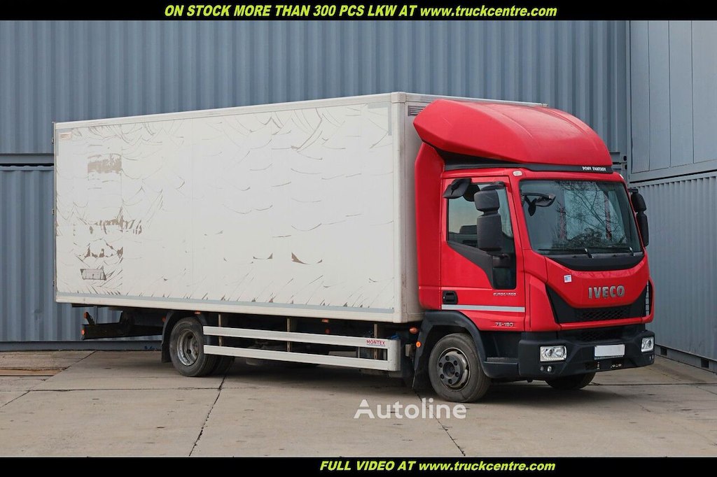 IVECO EUROCARGO 75E19, EURO 6, 16 PALLETS, NEW DPF kamion furgon