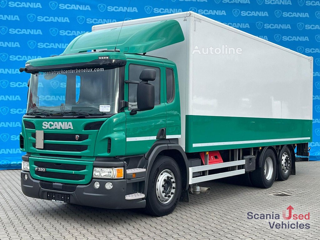 Scania P 320 DB6x2*4MNB FULL AIR 8T RETARDER 2T TAIL LIFT kamion furgon