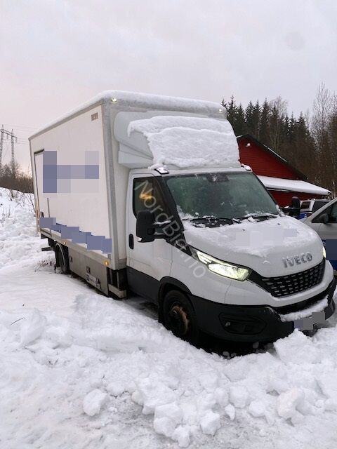 IVECO DAILY 70C21 *ONLY 95tkm *LIFT *BOX HEATING kamion furgon