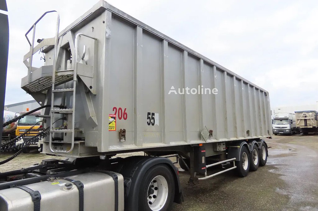 General Trailer 47 m3, Disc breaks, Great condition! poluprikolica kipera