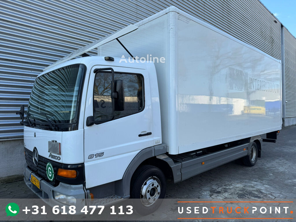 Mercedes-Benz Atego 815 / 3 Seats / Steel Suspension / Tail Lift / TUV: 7-2025 kamion furgon