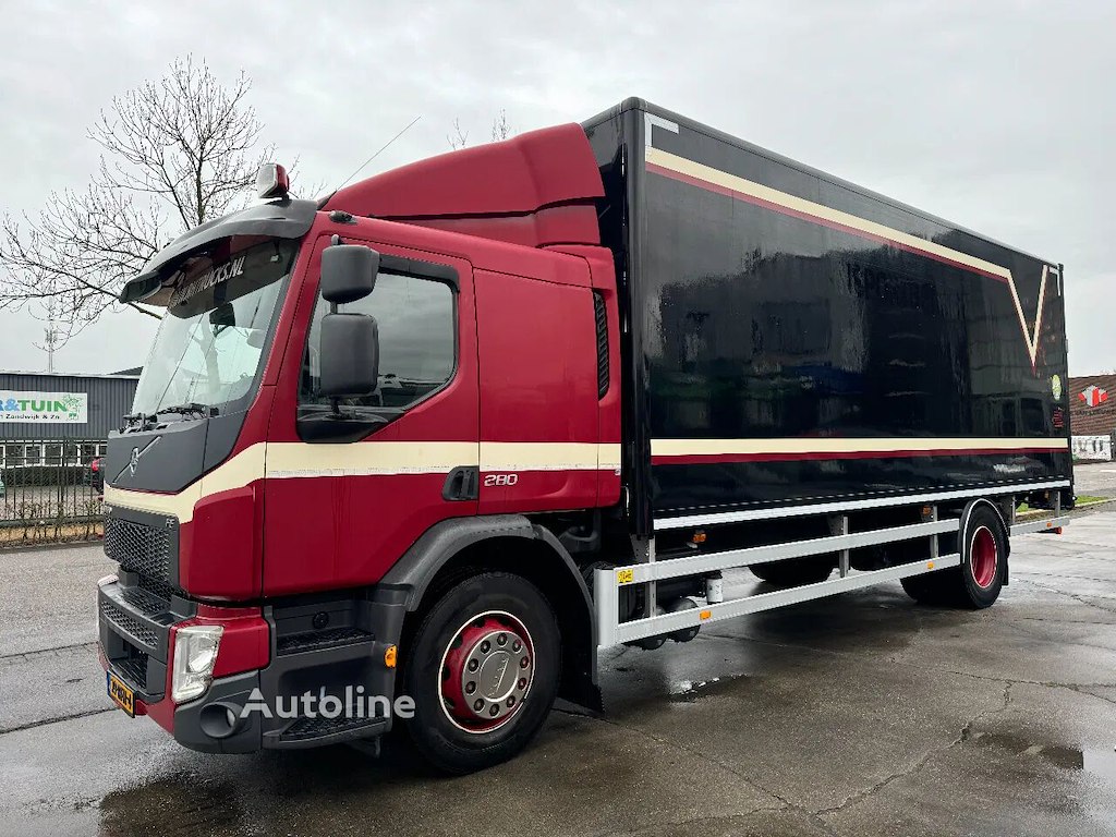 Volvo FE 280 4X2 BOX DHOLLANDIA LIFT TÜV TILL 01-2026 kamion furgon