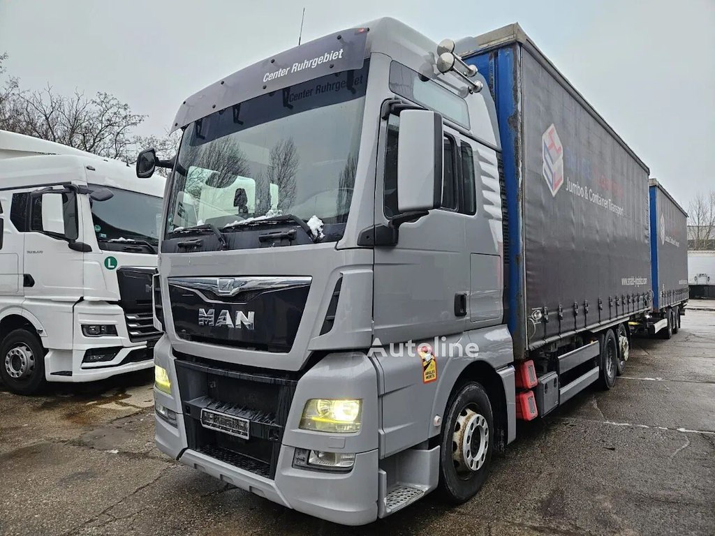 MAN TGX 26.480 XXL BDF Jumbo Tandem with Krone ZZ 2018 kamion furgon