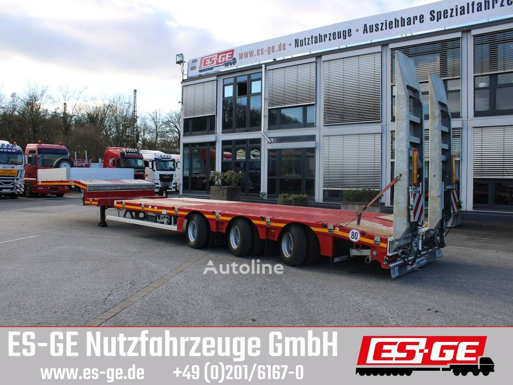 Faymonville MAX Trailer MAX110 poluprikolica sa niskom platformom