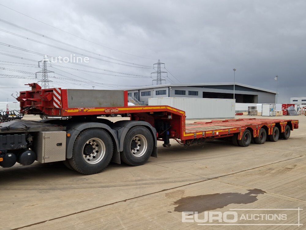 Prodaje se Nooteboom 4 Axle Step Frame Extendable Low Loader Trailer poluprikolicu sa niskom platformom na aukciji