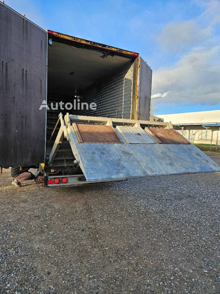 Montracon 2 axle machinetrailer/Living area poluprikolica sa niskom platformom