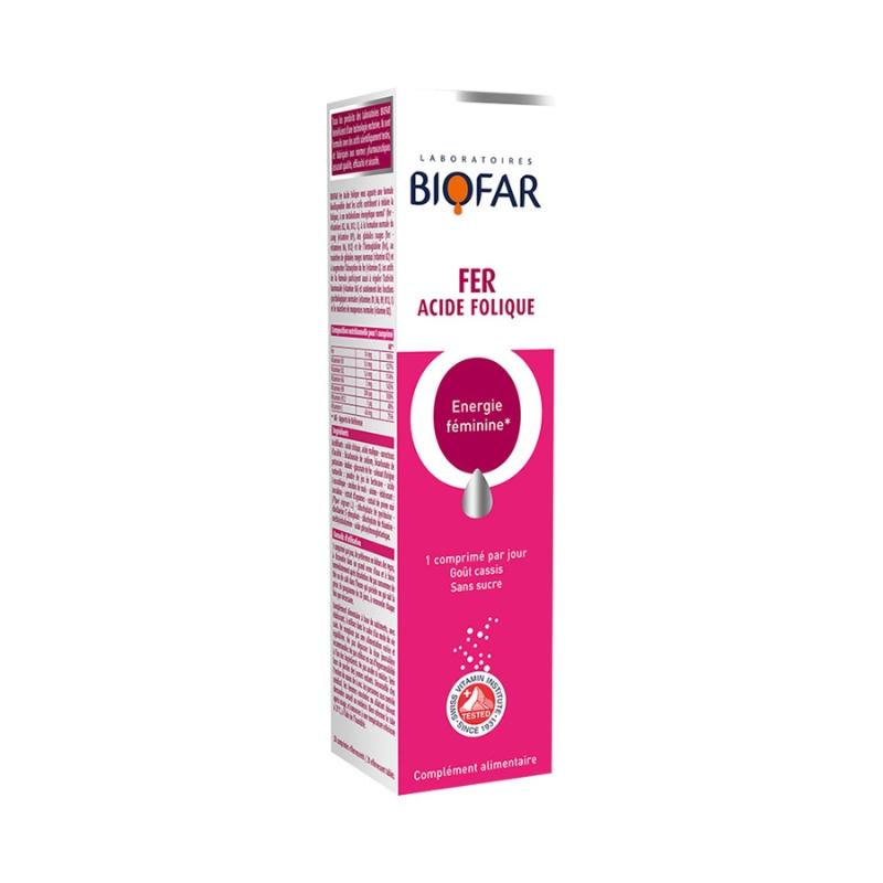 Biofar Gvožđe + Folna kiselina 20 šumećih tableta