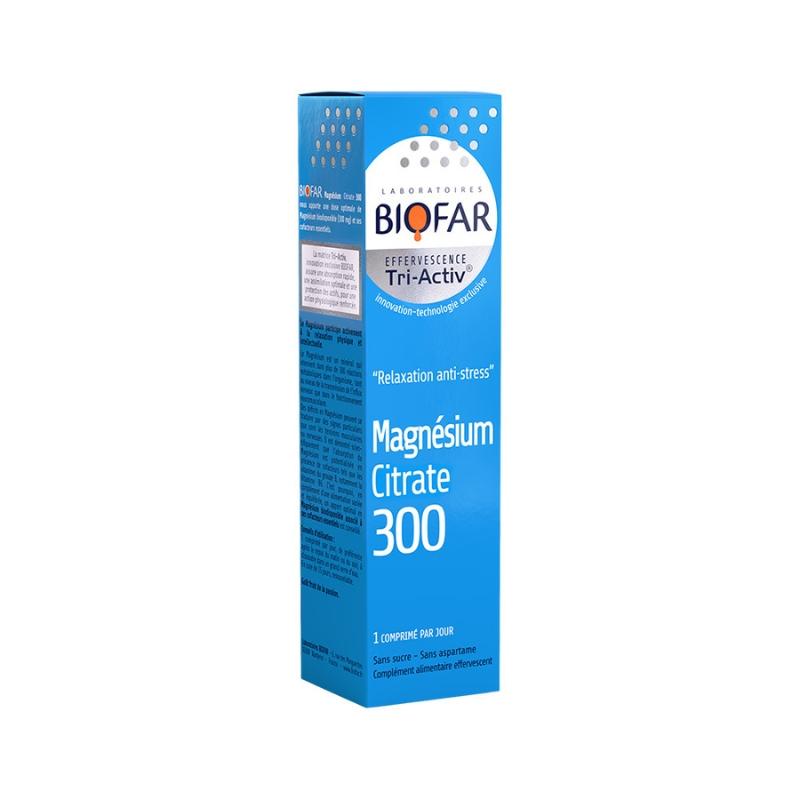 Biofar Magnezijum citrat 300mg 15 šumećih tableta