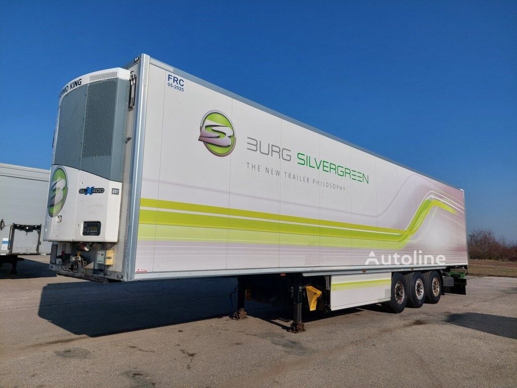 Burg Silvergreen SR03 dvoupatrový Thermo King SLX 400 tříosý poluprikolica hladnjača