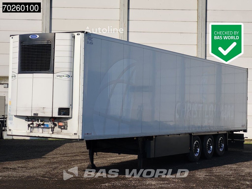 Schmitz Cargobull Carrier Vector 1550 3 axles Liftachse Blumenbreit Palettenkasten poluprikolica hladnjača