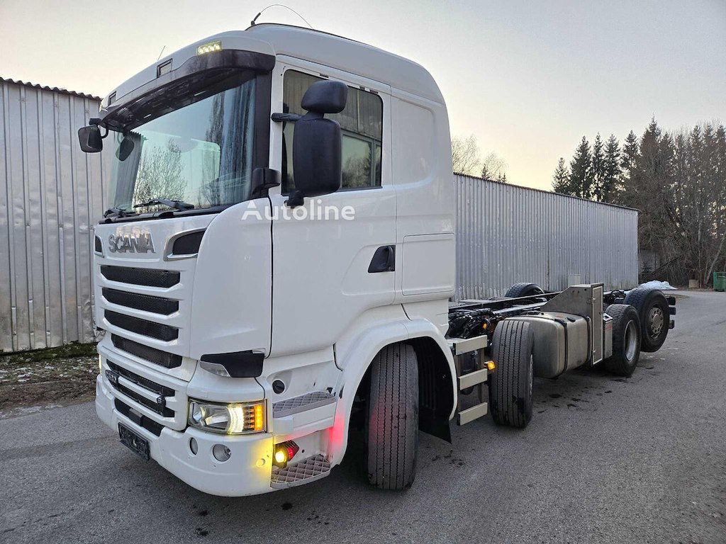 Scania R580 8X2 PTO READY kamion šasija