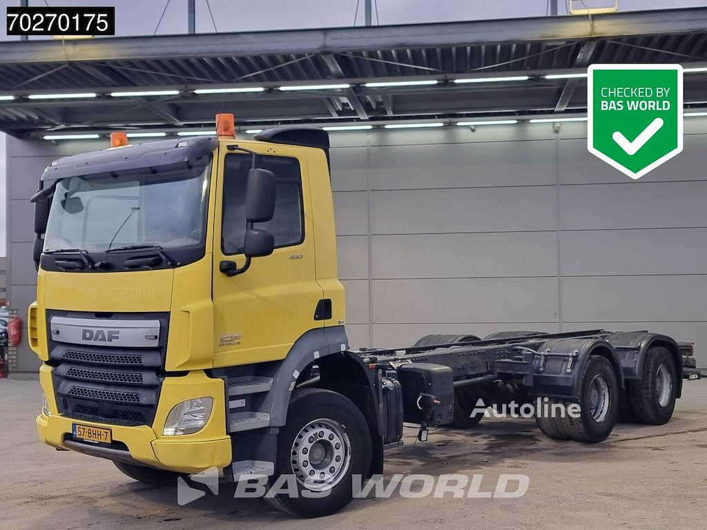 DAF CF 460 6X4 NL-Truck APK 6x4 Chassis Big-Axle Euro 6 kamion šasija