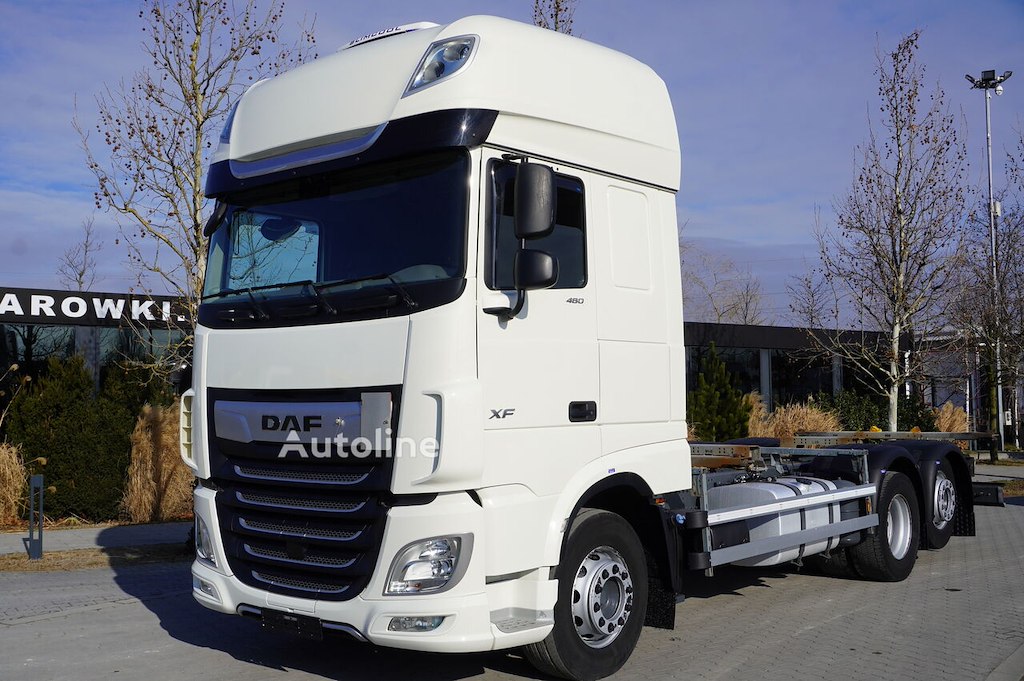 DAF XF 480 SSC / 6x2 / BDF / standard / 380 tho.km kamion šasija