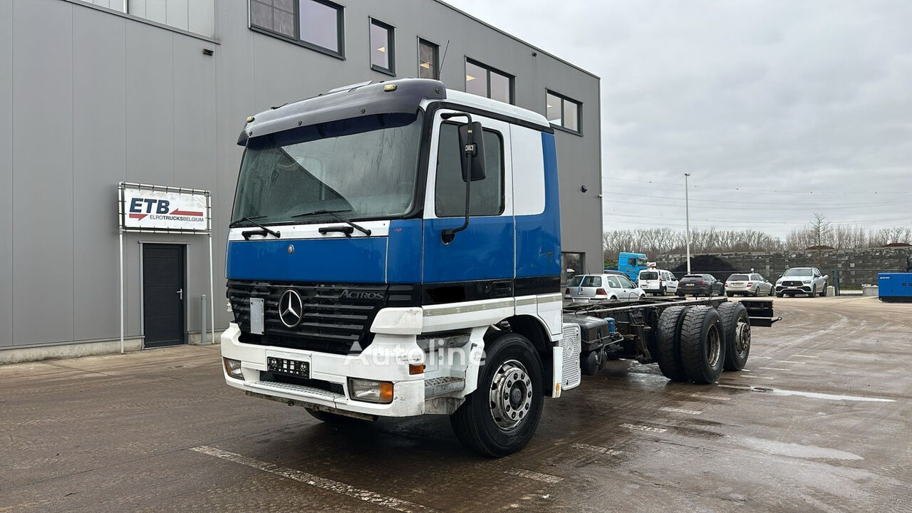 Mercedes-Benz Actros 2540 (DEVANT LAMES / 6X2 / V6 / EURO 2) kamion šasija