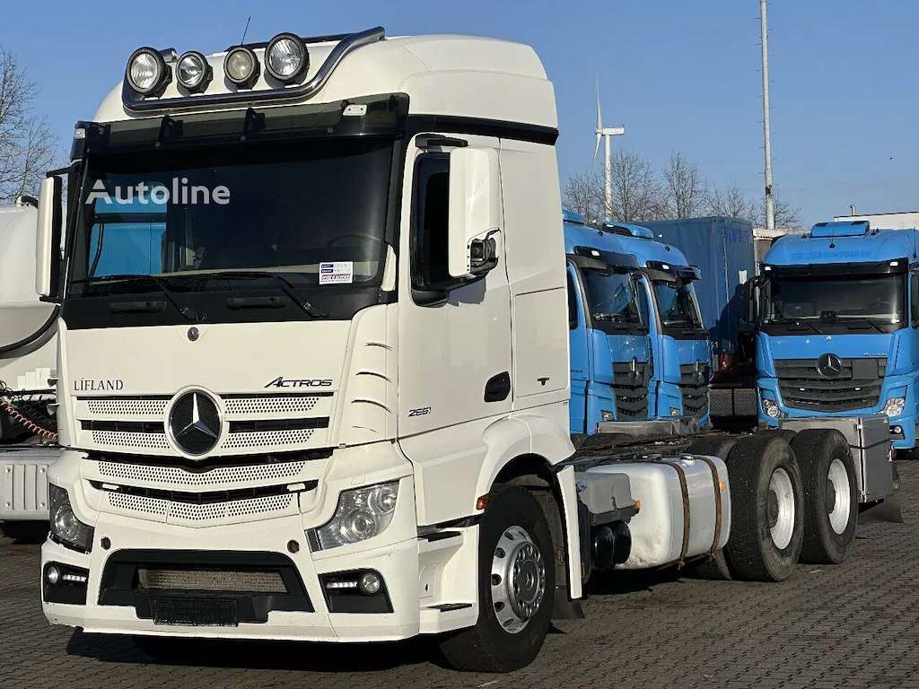 Mercedes-Benz Actros 2651 6x4 Big Axle Chassis Retarder Full Air Euro 6 kamion šasija