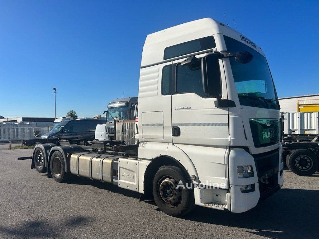 MAN TGX 26.440 BDF, XXL, Retarder, Automatik, E6, Liftachse, Motorsc kamion šasija