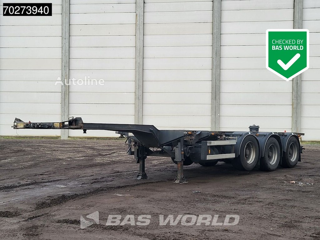 D-Tec FT-43-03V NL-Trailer Multi'45 ft Liftachse TÜV 07/25 poluprikolica za prevoz kontejnera