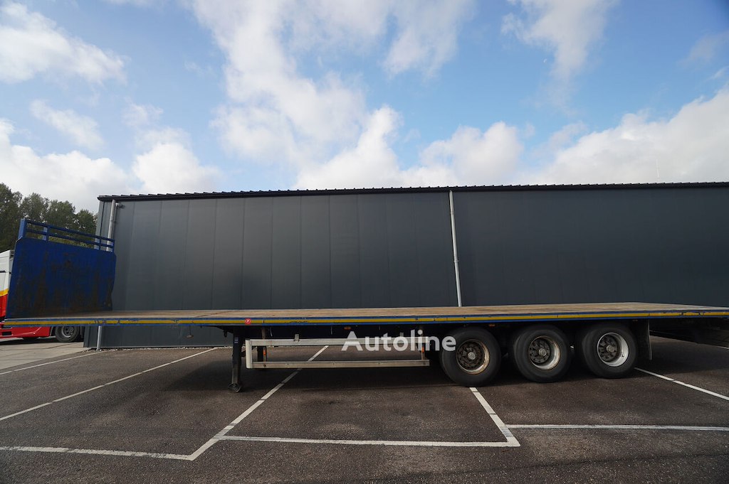 Groenewegen 3 AXLE FLATBED TRAILER poluprikolica platforma