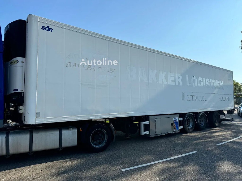 SOR 3 AXLE - ISOLATED BOX (WITHOUT FRIGO UNIT!) + LOADLIFT + STEERIN furgon poluprikolica