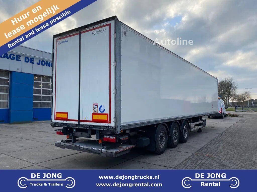 LeciTrailer 3E20 / Closed Box / Disc Brakes + Dhollandia LaadKlep / Rent + L furgon poluprikolica